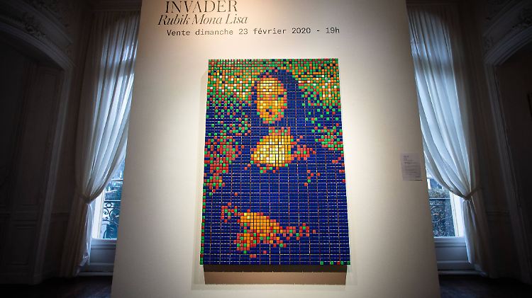 Der Tag: Mona Lisa aus Zauberwürfeln für Rekordsumme versteigert - n-tv.de
