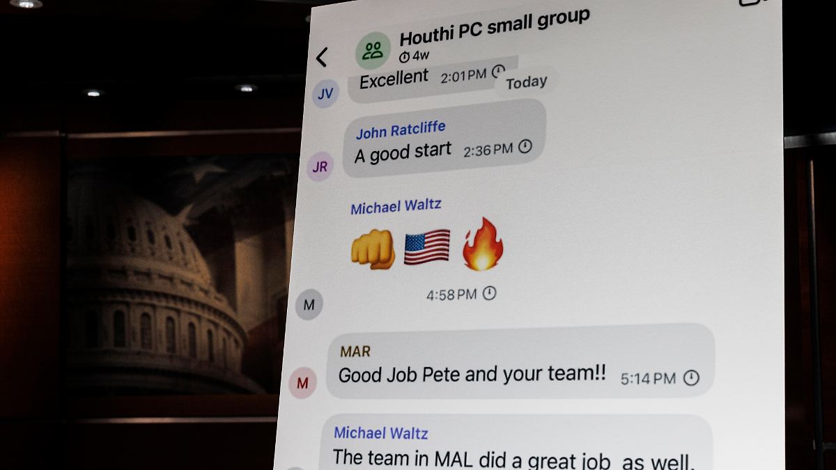 Neue Details zur US-Chataffäre: So kam der Journalist in die geheime ...
