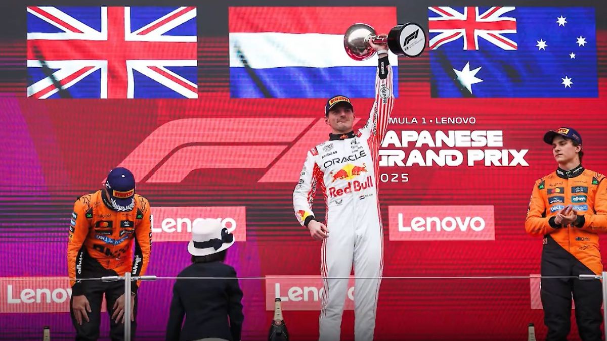 Danner zum Großen Preis von Japan: F1-Experte: "Verstappen hält McLaren ...