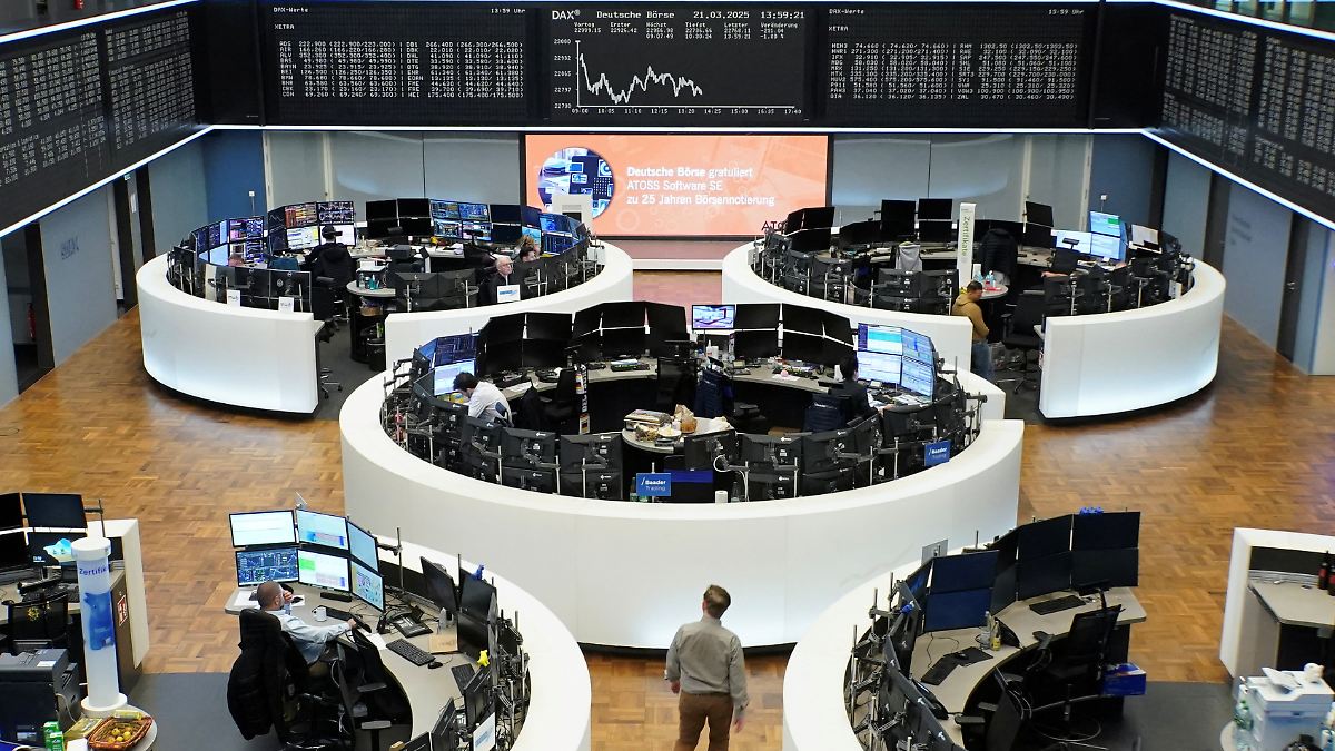 Der Börsen-Tag: Dax holt rund 2300 Punkte auf - in nächsten Sekunden ...