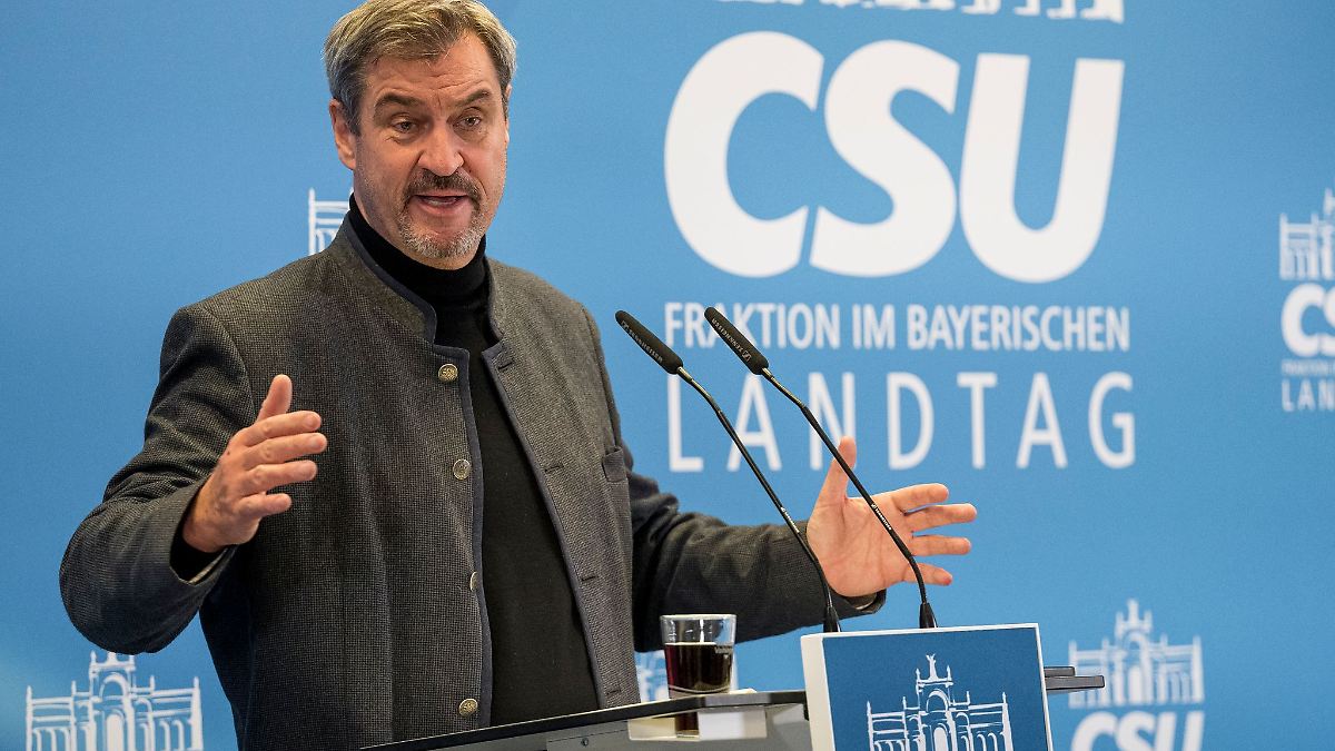 Bayern: CSU: Weniger Merkel als Mittel im Kampf gegen die AfD - ntv.de