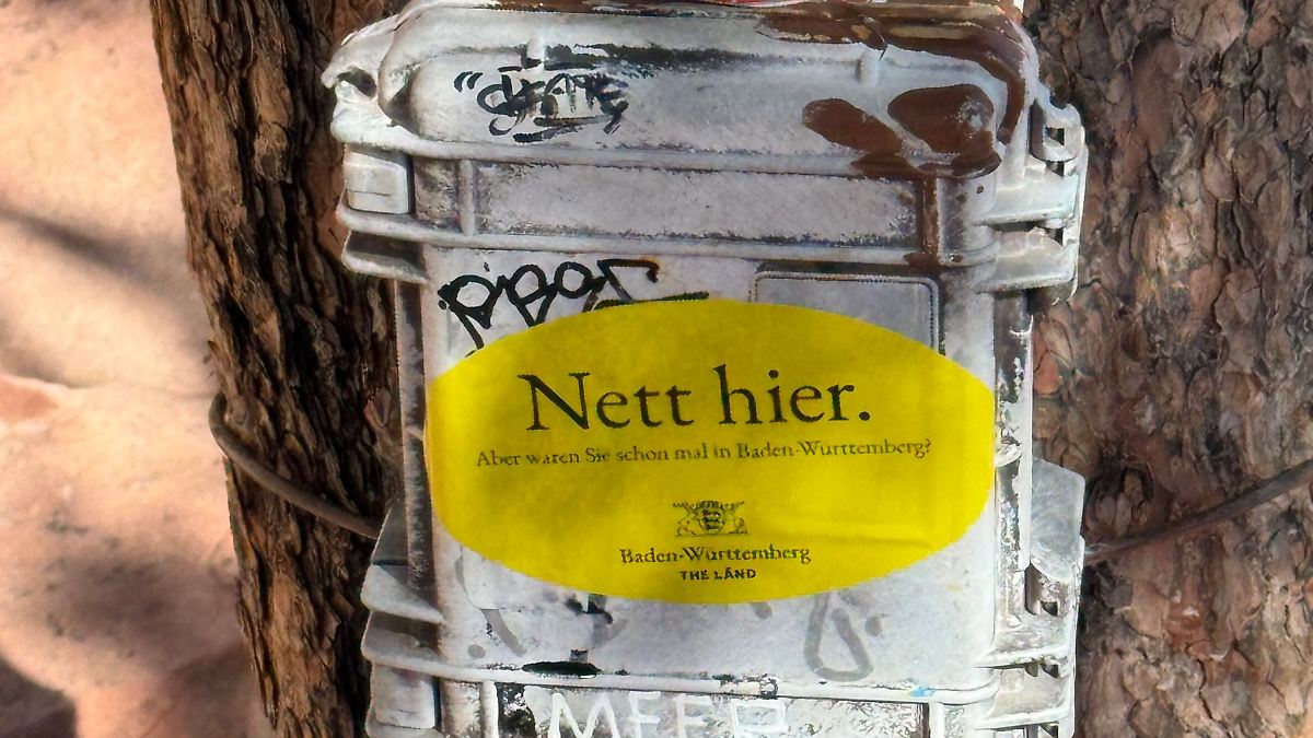 Baden-Württemberg: Land rät: "Nett hier"-Sticker fotografieren statt ...