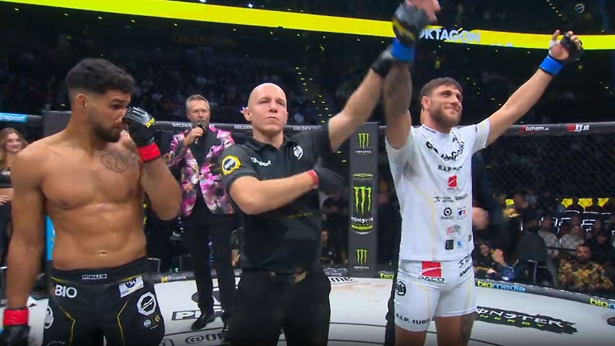 Poppeck begeht Regelverstoß: MMA-Champion "Dracula" Surdu beißt sich ...