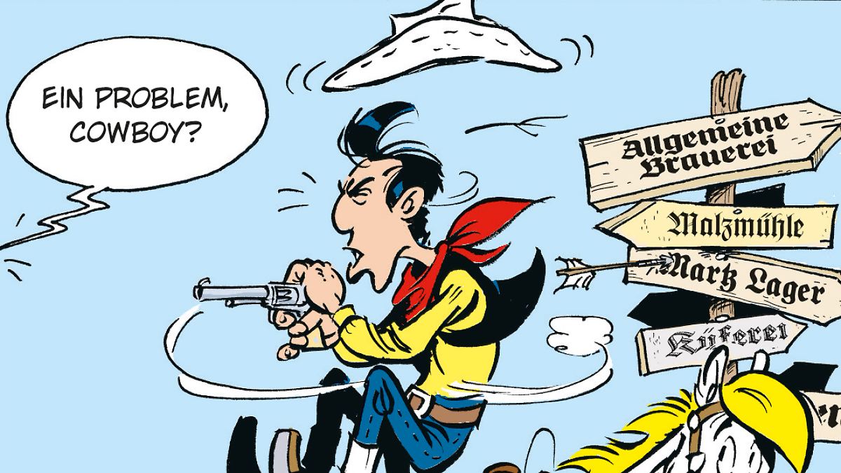 Genosse Cowboy, Bier und Marx: Lucky Luke bekommt es mit deutschen ...