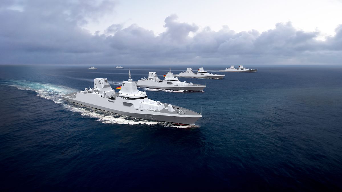 Fregatten für die Bundeswehr: Die Marine wird mit zwei zusätzlichen ...