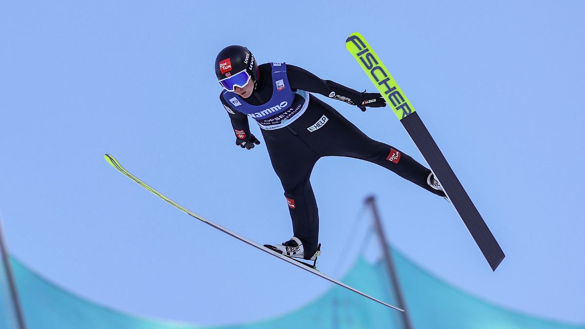 Skiflug-Triumph mit blutiger Nase: Silje Opseth stürzt brutal - und ...