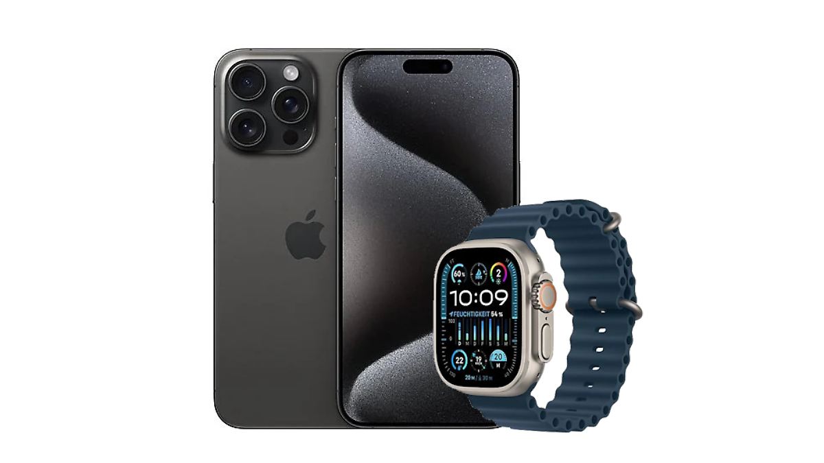 o2: Apple iPhone 15 Pro mit Apple Watch Ultra 2 im 50-GB-Tarif - ntv.de