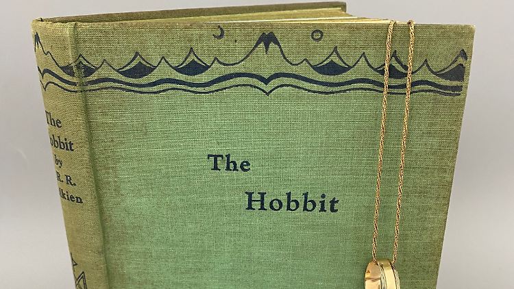 Der Tag: Erstausgabe des "Hobbit" für mehr als 10.000 Pfund versteigert ...