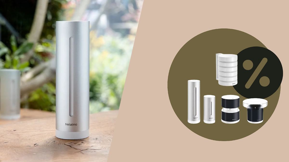 Netatmo-Angebot bei Tink: Wetterstation-Bundle reduziert: Strahlender ...