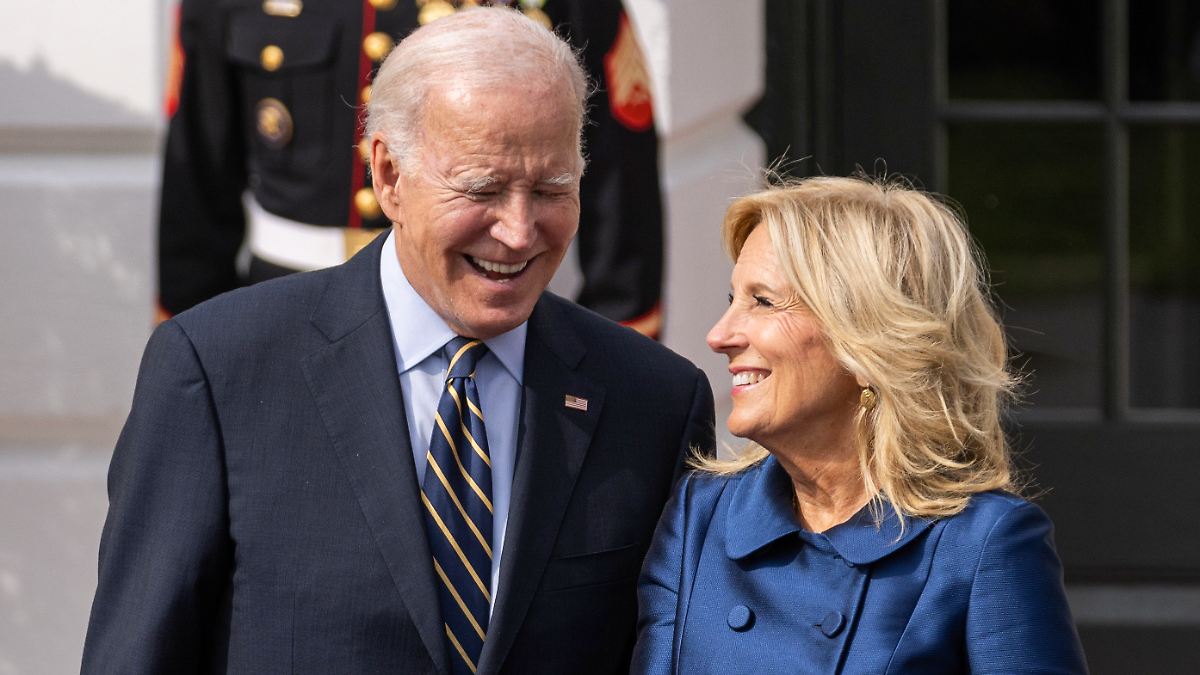 "Gott sei Dank nur ein Date": Jill Biden war von Joe am Anfang gar ...