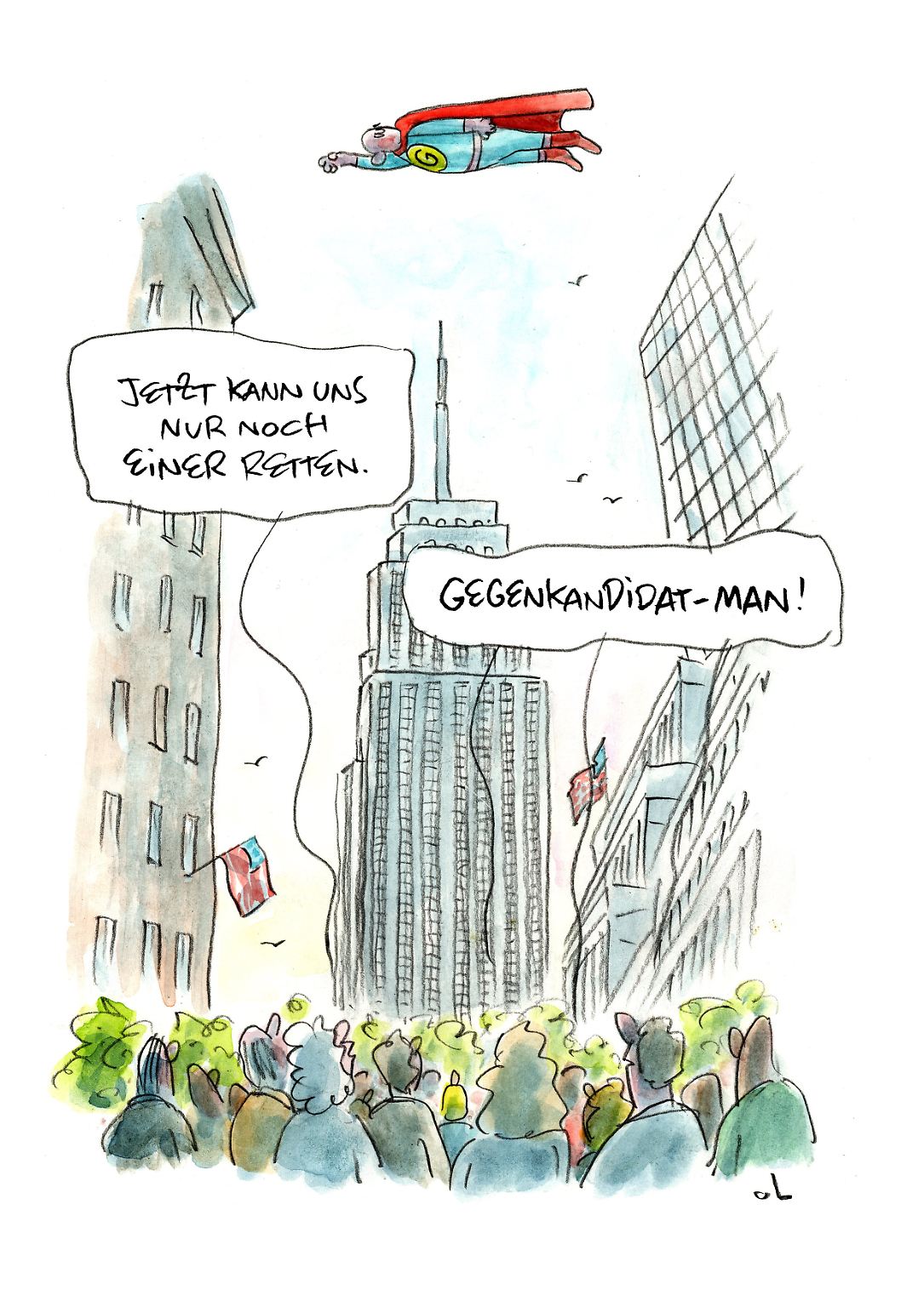 Jeden Freitag frisch: Schönes Wochenende! Cartoons von OL - n-tv.de