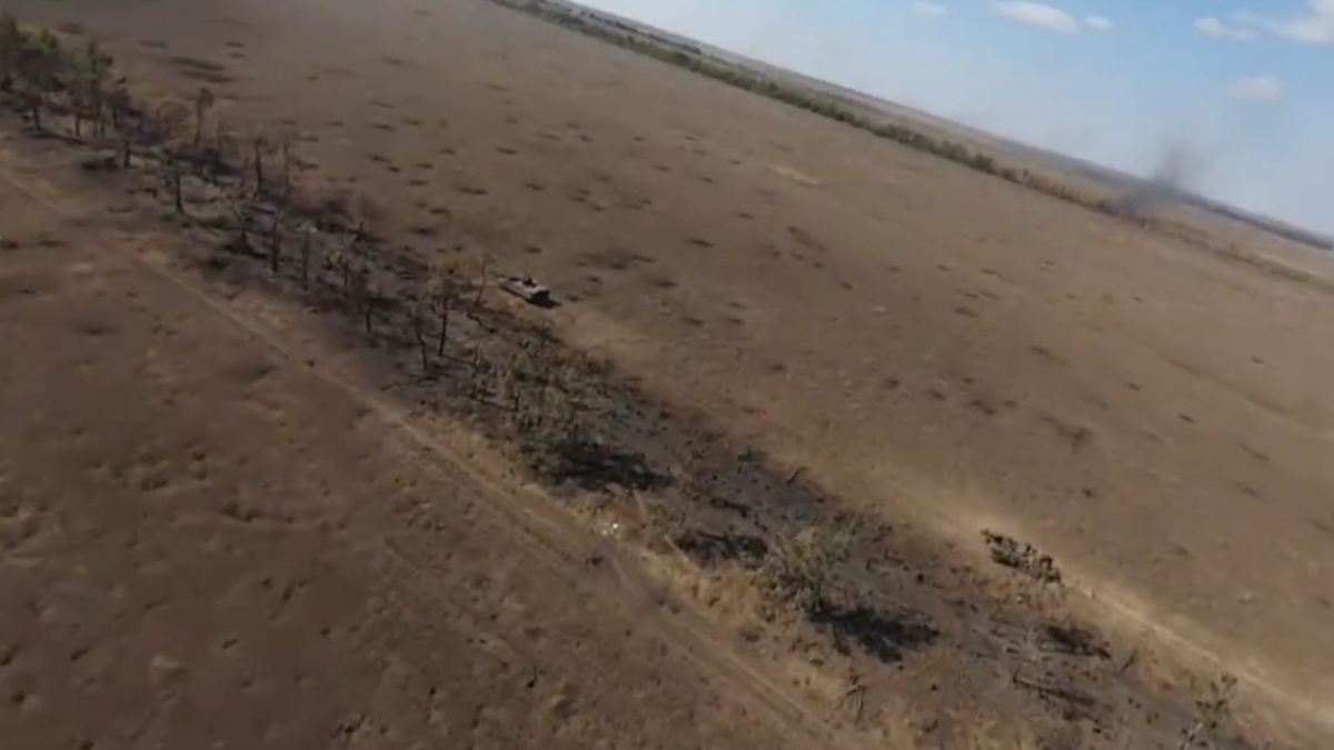 Schützenpanzer im Einsatz: Ukrainer operieren hinter russischer ...