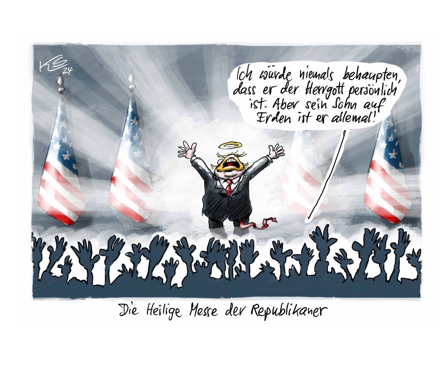 Klaus Stuttmann trifft den Punkt: Erschütterungen überall - das Jahr in ...