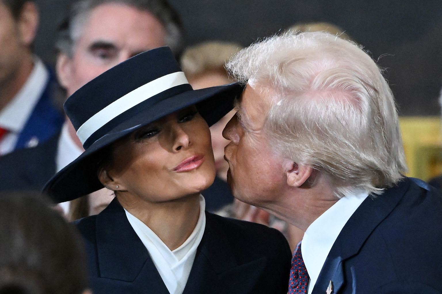 Die Amtseinführung von Donald Trump in Bildern: Melanias Hut ...