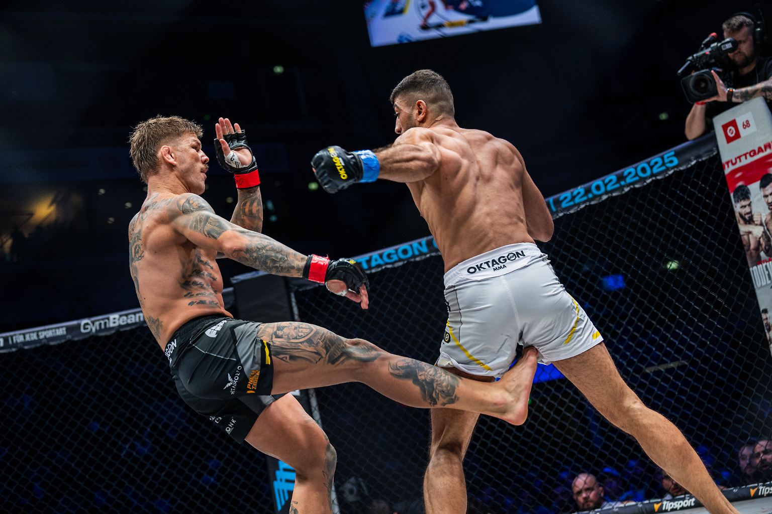 Oktagon 66 in Bildern: Eine MMA-"Hausfrau" und "Helmut" zwischen ...