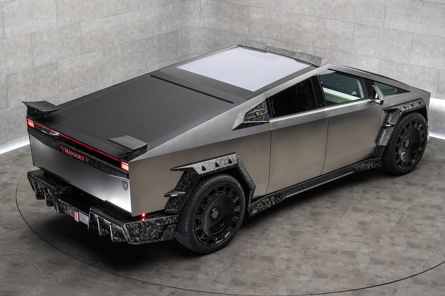 Teslas Truck getunt: Mansory Cybertruck Elongation - Elon Musks ...