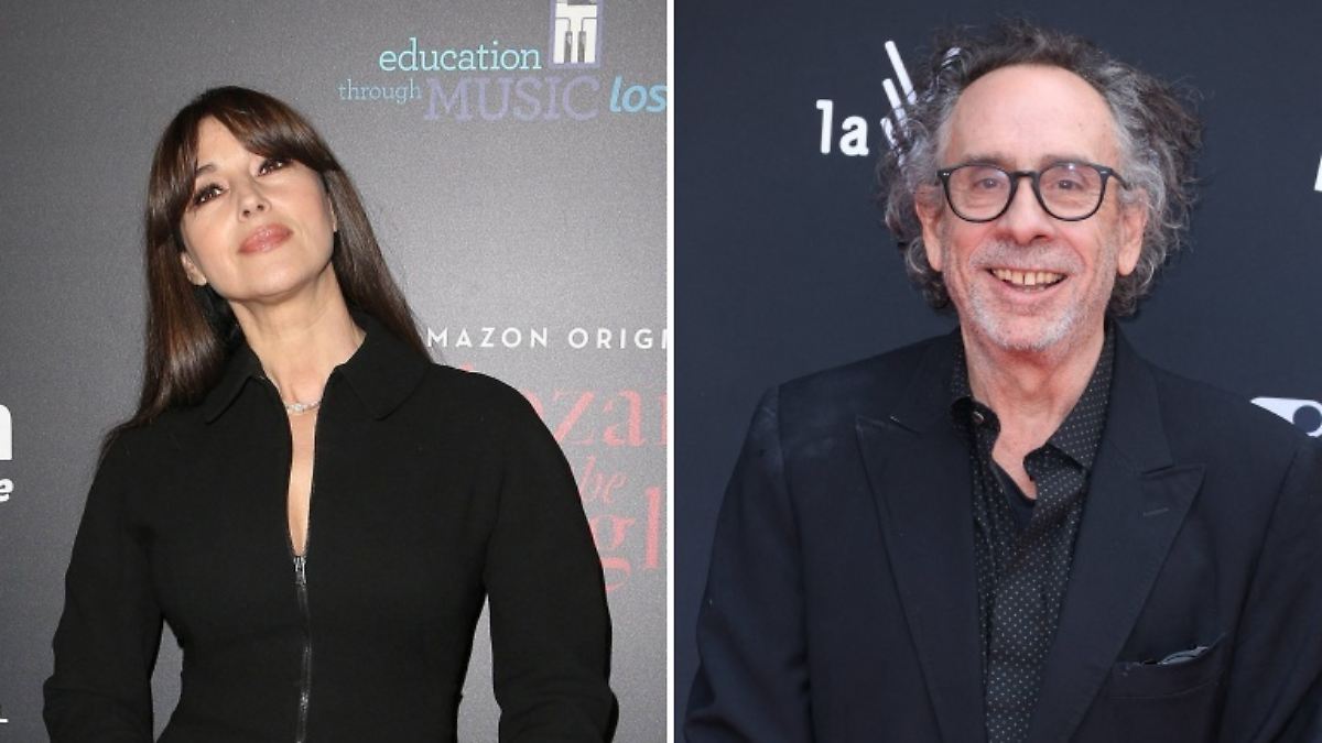 Beziehung bestätigt: Monica Bellucci liebt Regisseur Tim Burton - ntv.de