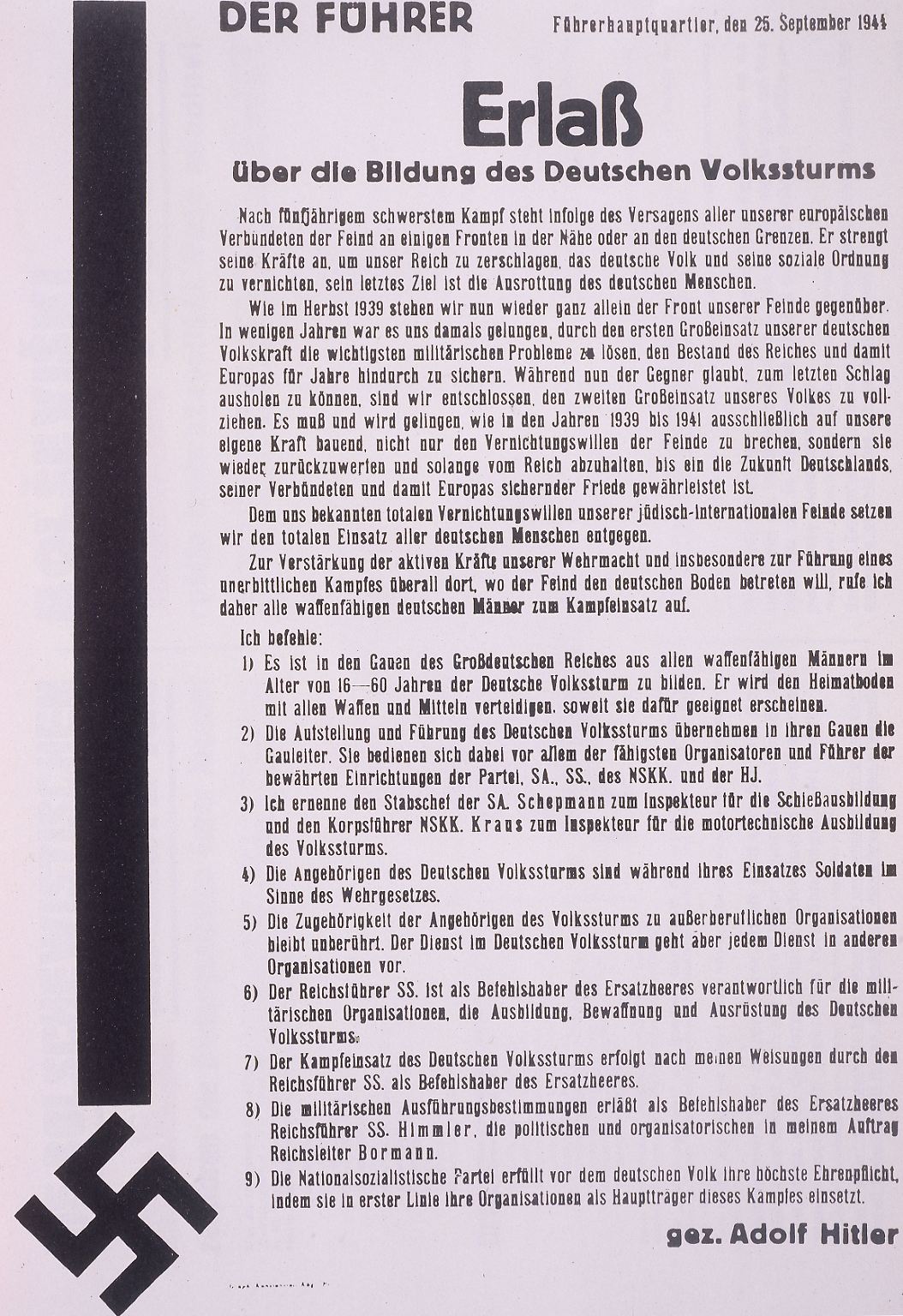 Kinder und Greise gegen Panzer: Der Volkssturm - Hitlers letztes ...