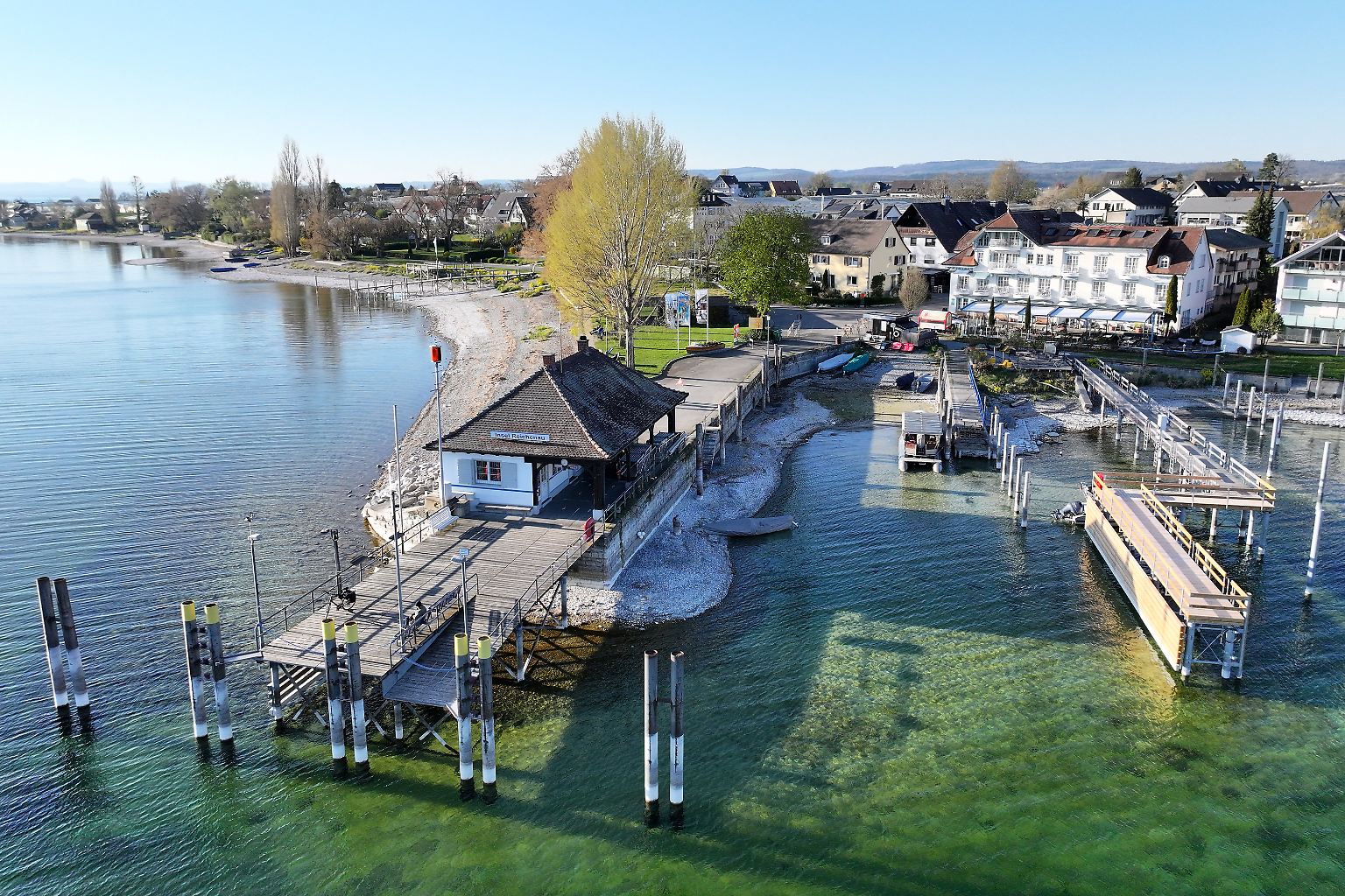 Fast auf historischem Tiefstand: Der Bodensee wird mancherorts zur Pfütze - n-tv.de