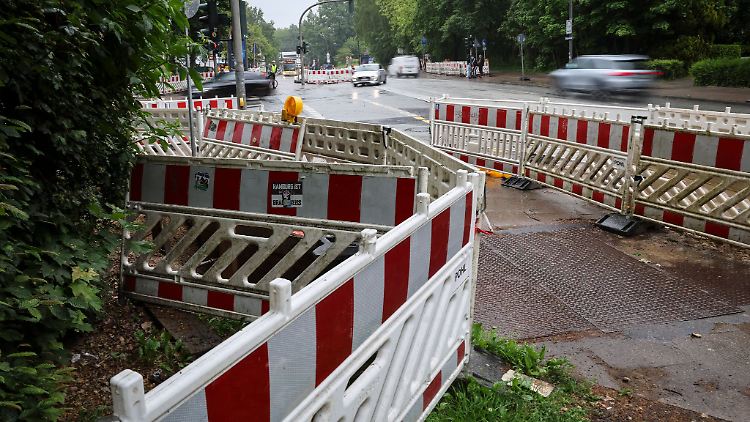 Hamburg & Schleswig-Holstein: Neue Baustellen behindern Autoverkehr in Hamburg - n-tv.de