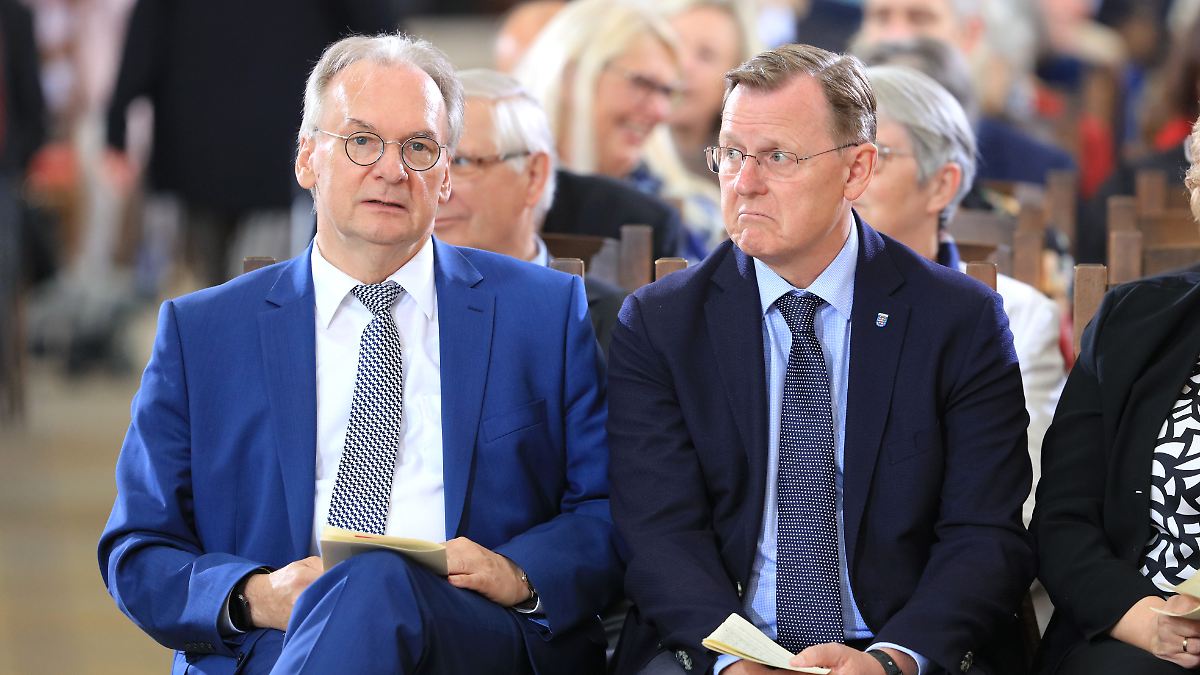 "ÄÄÄÄÄÄÄÄÄÄÄÄÄÄÄÄÄÄ...": Ramelow äfft Haseloff nach - ntv.de