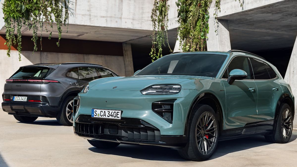 Neue Luxusautos Porsche Cayenne Electric und Turbo Electric - erstmals ...