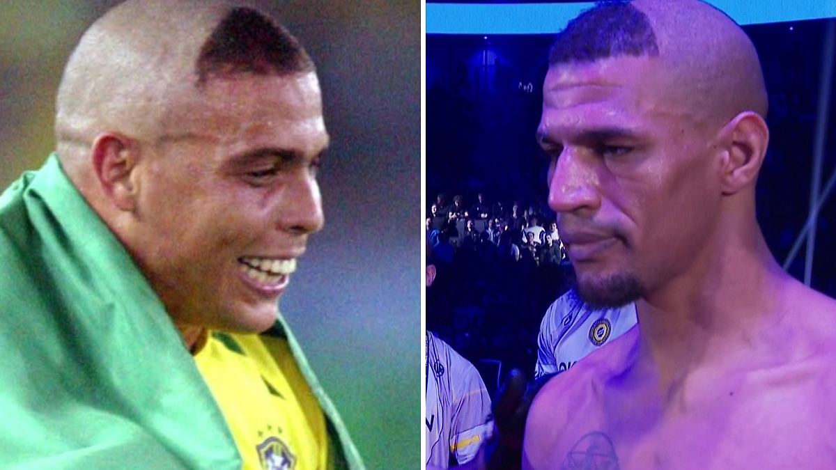 Frimpong bei Oktagon 80: Ronaldo im Käfig? MMA-Fighter kopiert Kult-Frisur