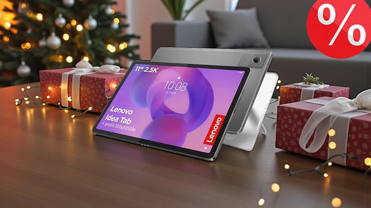 Lenovo-Tablet fällt auf Bestpreis – Weihnachtsgeschenk für unter 130 ...