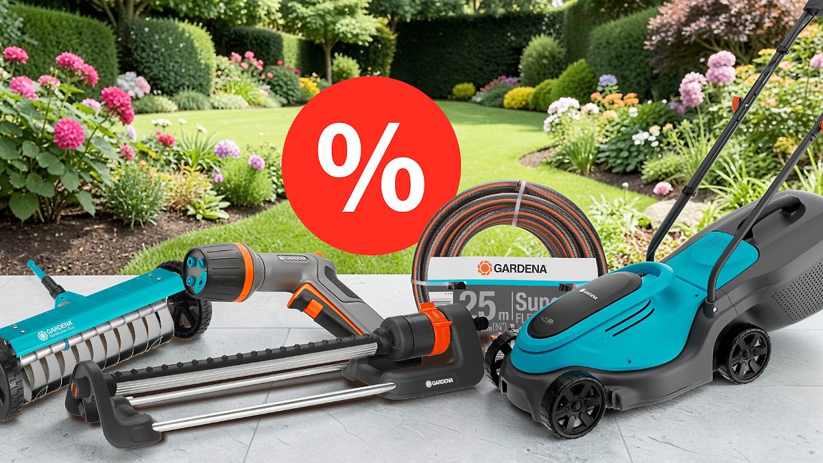 Gardena: Für welche Gartengeräte hat Amazon den besten Deal? - ntv.de