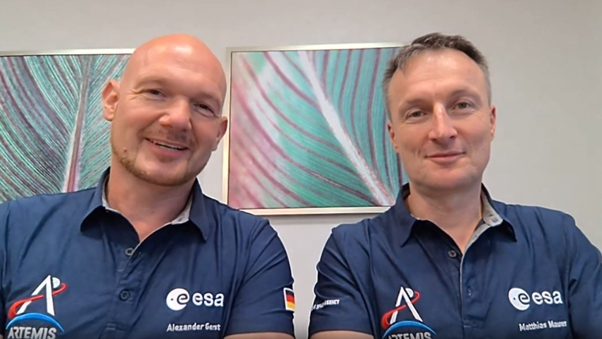 Deutsche Astronauten zur "Artemis 2": Gerst: "Beginnen jetzt die neue ...