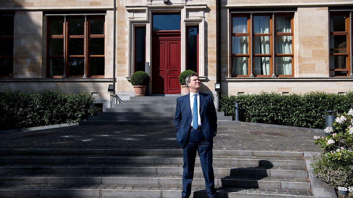 Bayern: Zollstreit und Verbrenner-Frust - Söders Kabinett in Brüssel ...