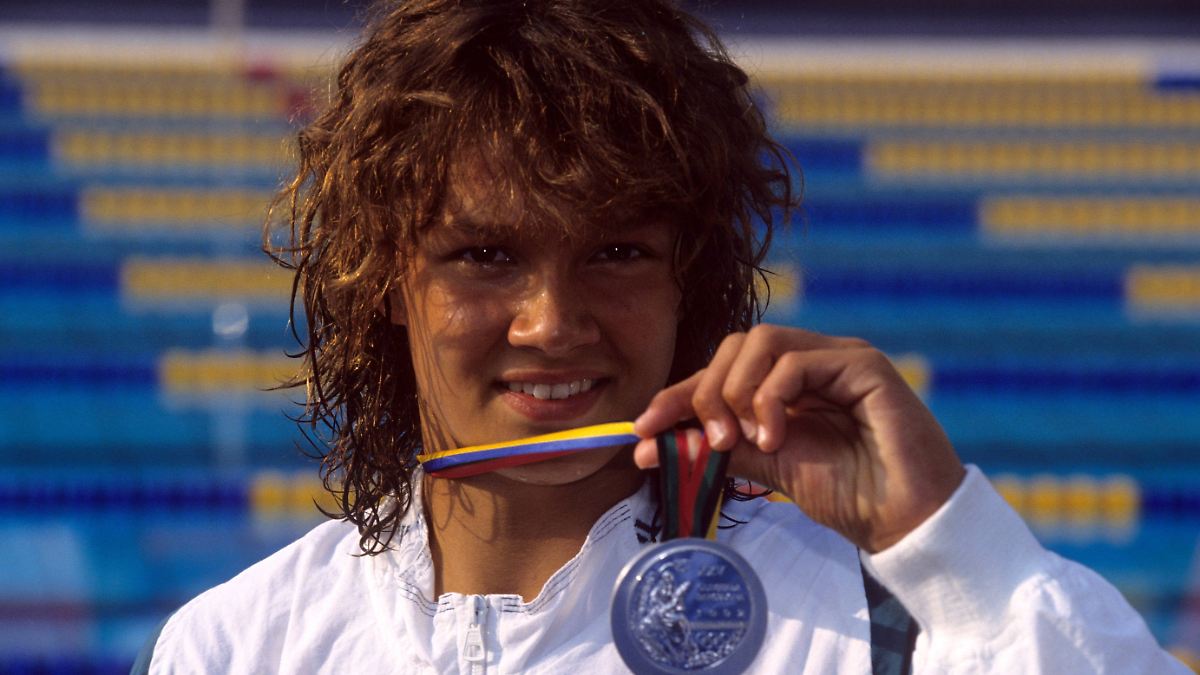 "Franzi" wird 40: Franziska van Almsick - für immer Schwimm-Idol