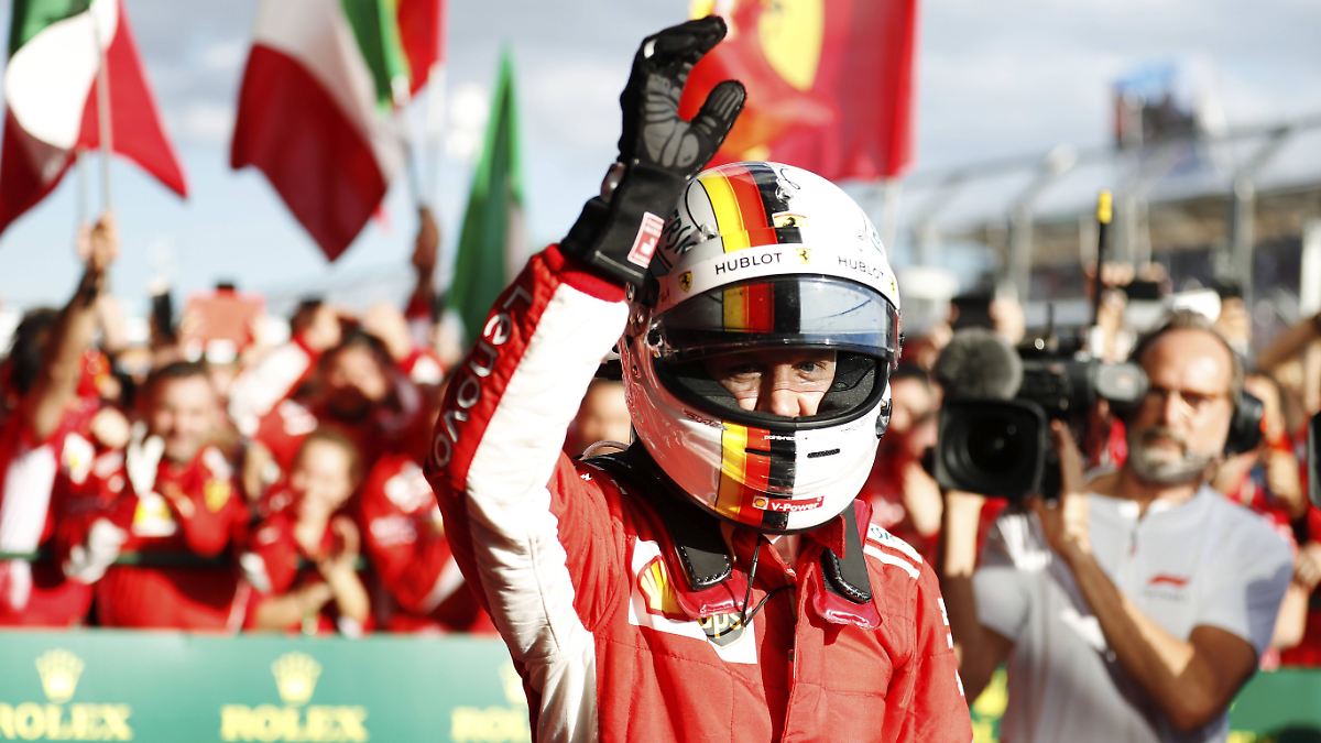 Formel-1-Auftakt in Australien: Ferrari und Vettel überraschen Hamilton ...
