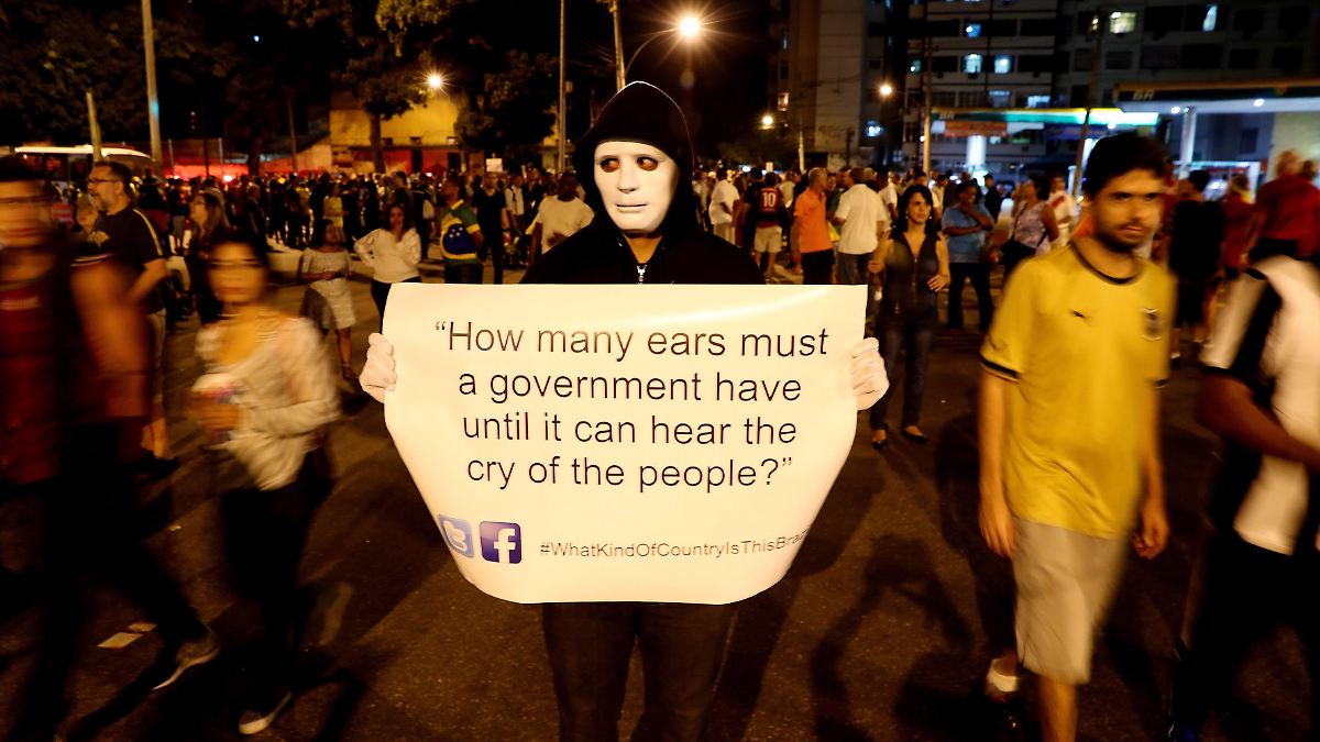 Proteste in Rio de Janeiro: Olympische Sommerspiele beginnen mit viel ...
