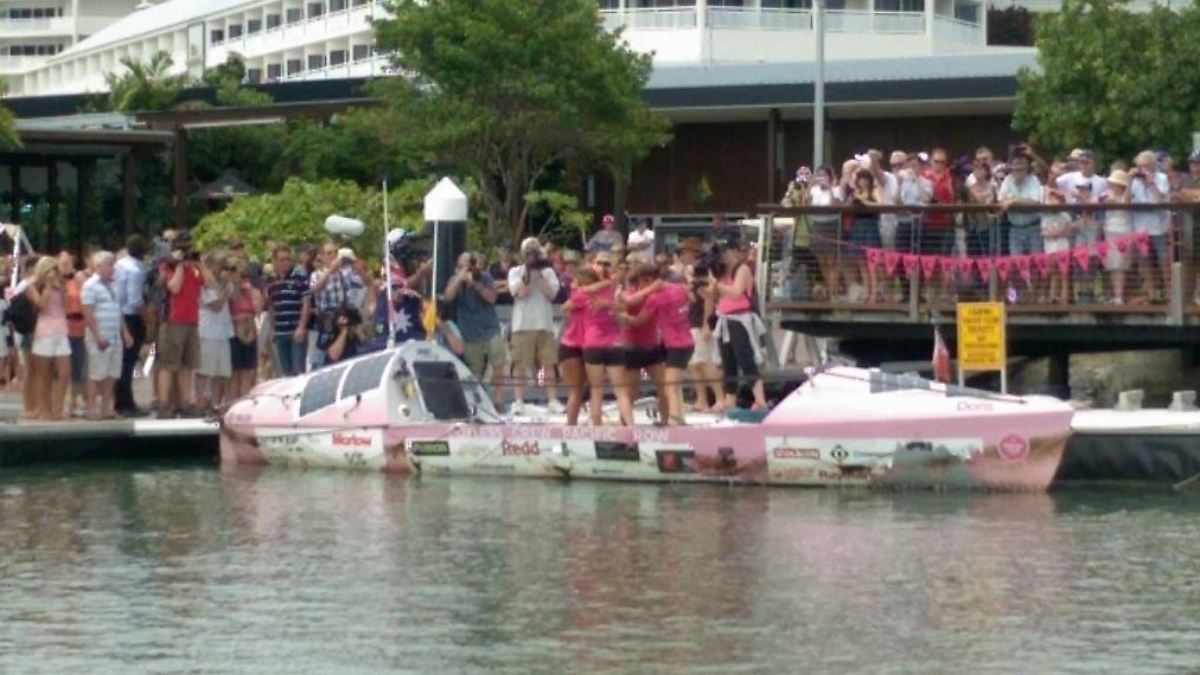 Neun Monate unterwegs mit Doris: "Coxless Crew" rudert über den Pazifik ...