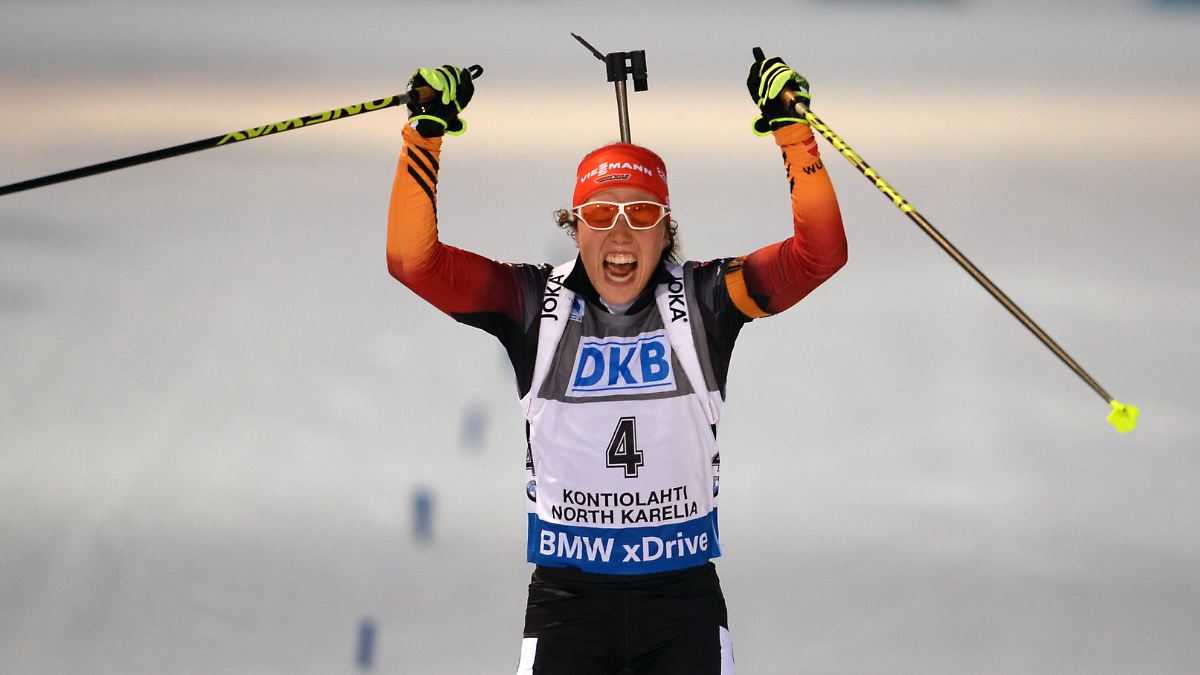 Finalistin "Champion des Jahres": Biathletin Laura Dahlmeier: Titel ...