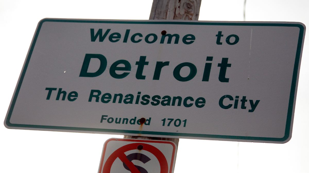 Stadt Motor City Niedergang und Gewalt: Detroit rettet sich in die ...