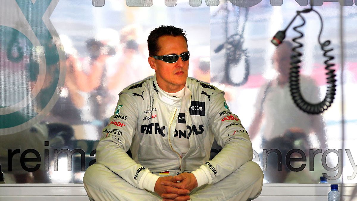 Michael Schumacher Kinn