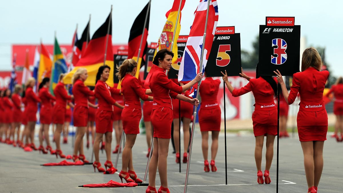 Vettel nur Nebendarsteller im Heimspiel: Hamilton ist der "King vom Ring"