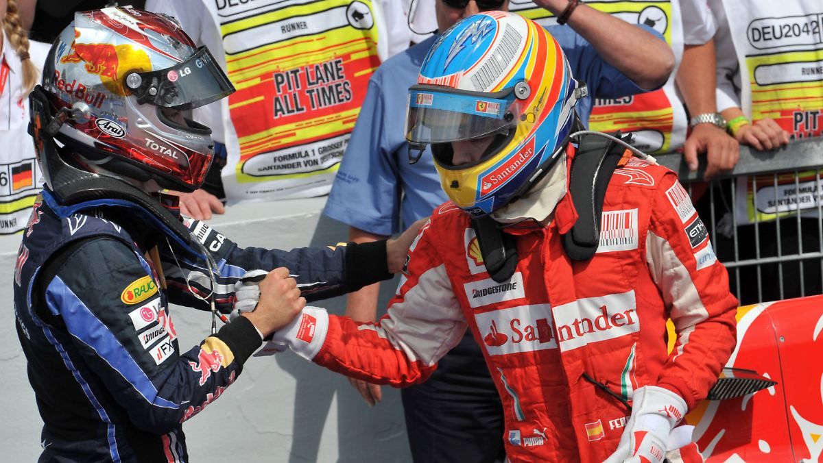 Großer Preis von Deutschland: Vettel patzt, Ferrari zahlt Zeche