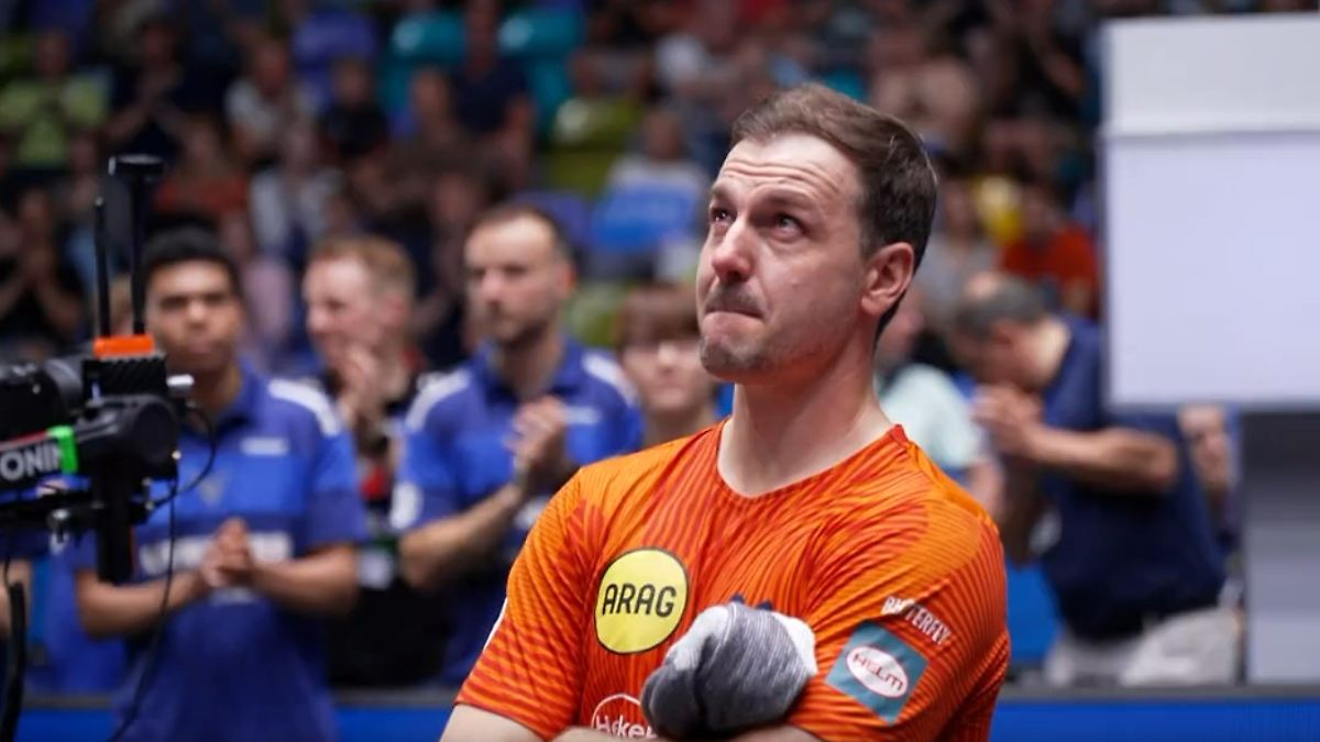 Emotionaler letzter Auftritt: Legende Timo Boll tritt unter Tränen und ...