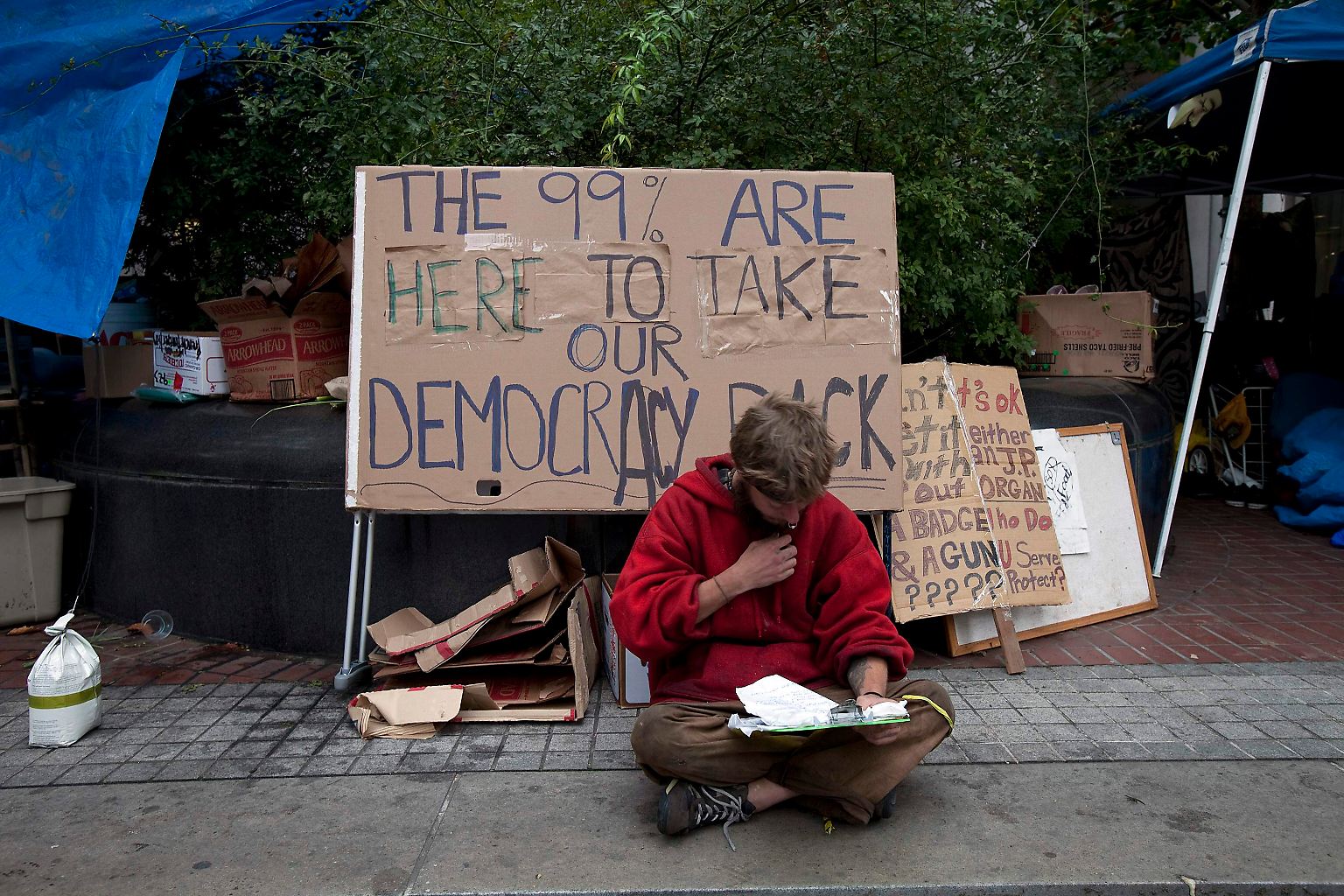 Anti-Wall-Street-Demonstrationen: In den USA wächst der Zorn - n-tv.de