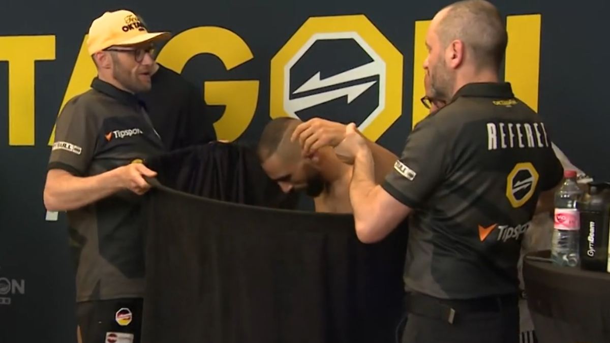Nezhad verliert 5,5 Kilogramm: MMA-Kämpfer klappt nach Weight Cut zusammen