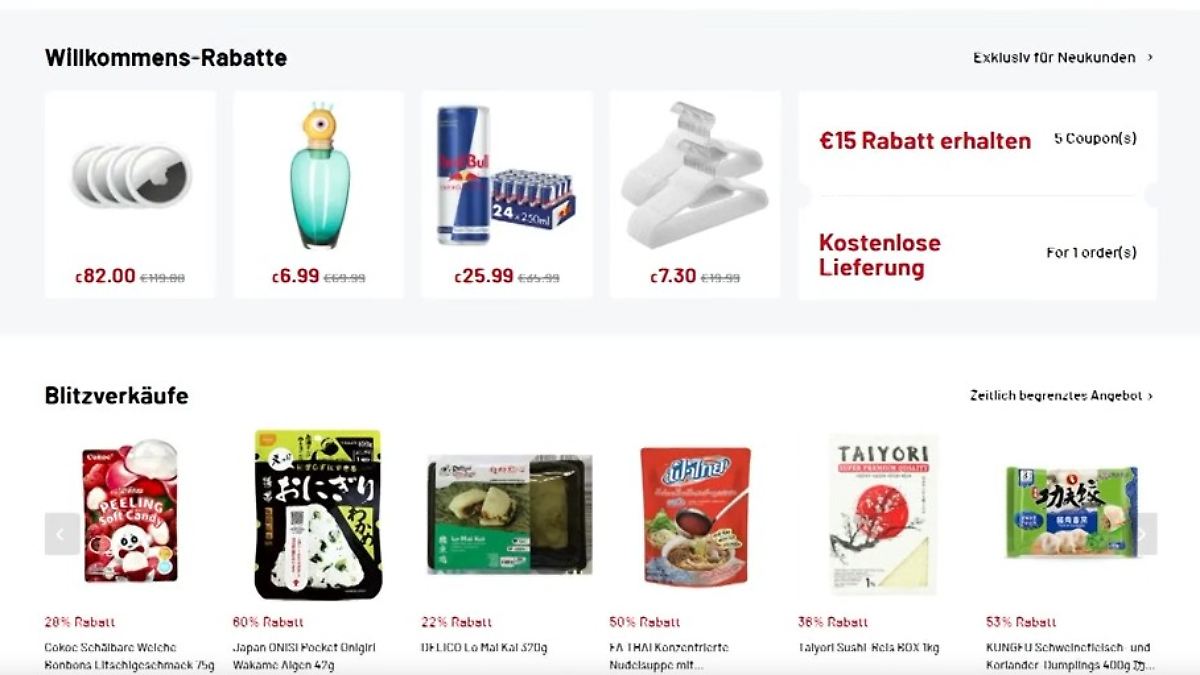 Experte: Nur ein Testlauf: Neuer China-Webshop Joy Buy ist "bisschen ...