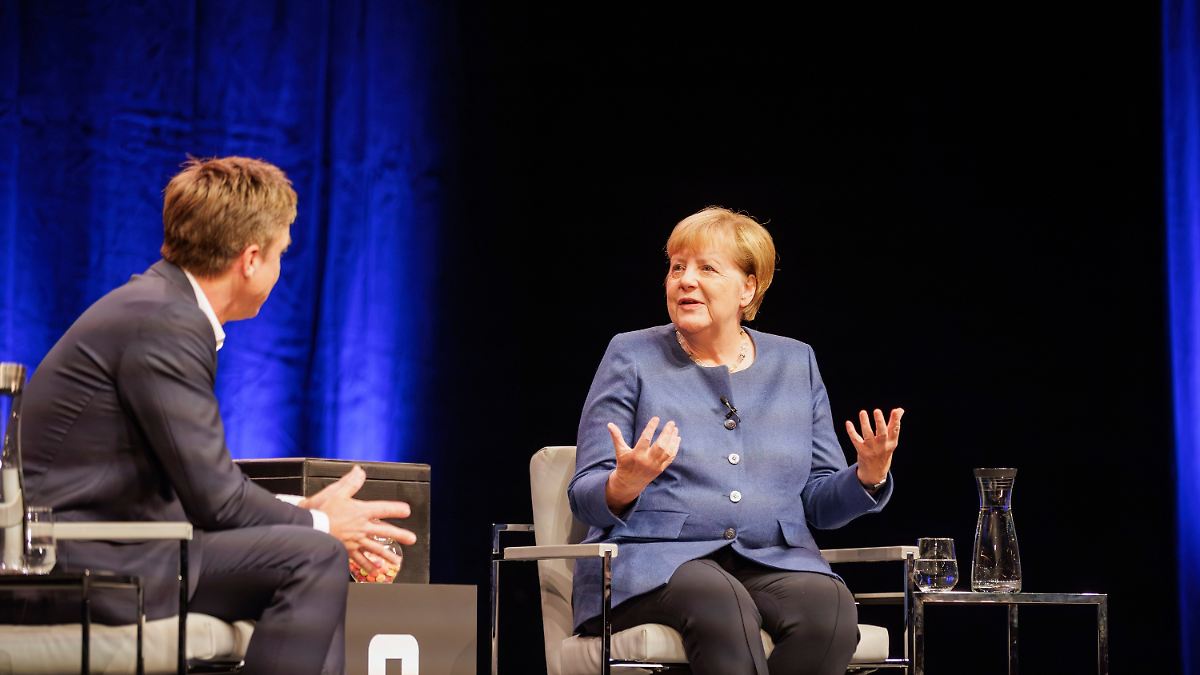 Seltenes Lob: Merkel ist erleichtert wegen Merz - ntv.de