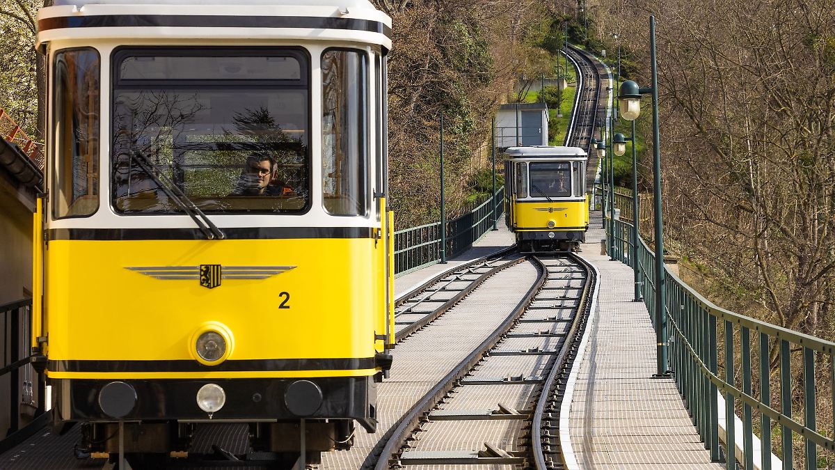 Sachsen: Dresdner Standseilbahn wird 130 Jahre alt - ntv.de