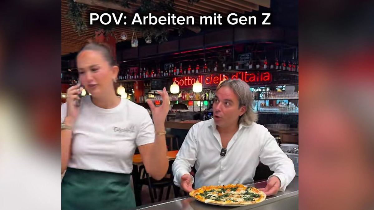 "Eine ganz besondere Generation": Pizzeria spottet in Video über Gen Z ...