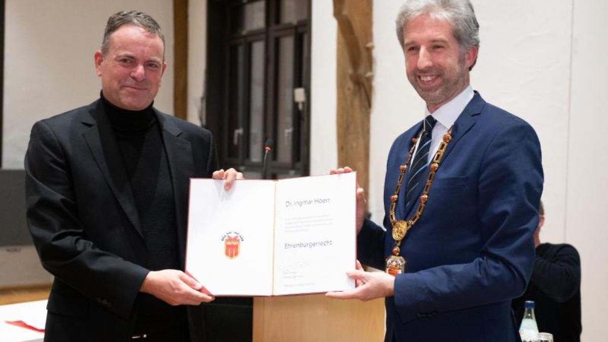 Baden-Württemberg: Curevac-Gründer Ingmar Hoerr neuer Ehrenbürger von ...