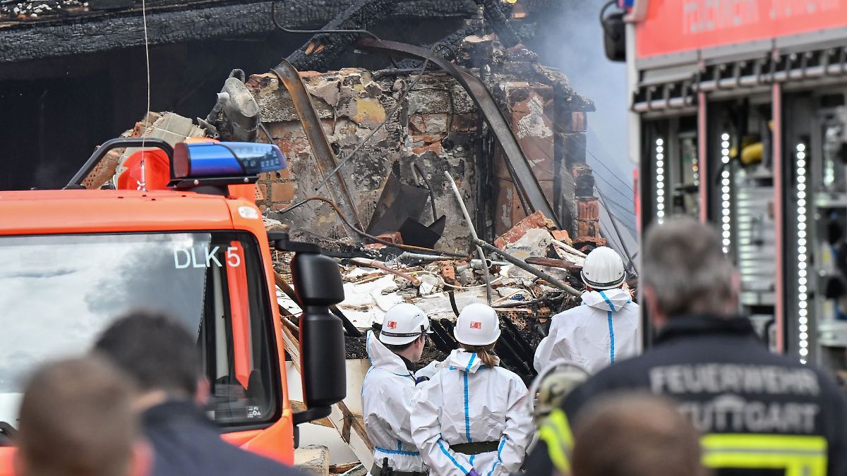 Baden-Württemberg: Ermittlungen zur Ursache tödlicher Explosion - n-tv.de