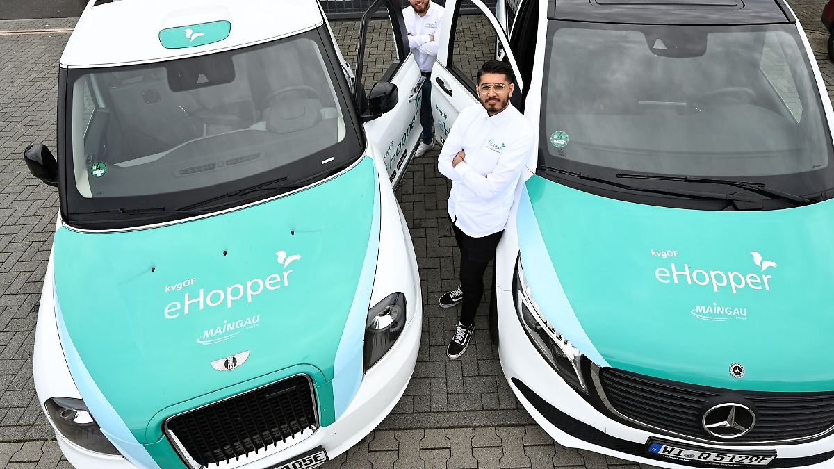 Hessen: Elf On-Demand-Angebote mit 130 Fahrzeugen unterwegs - n-tv.de